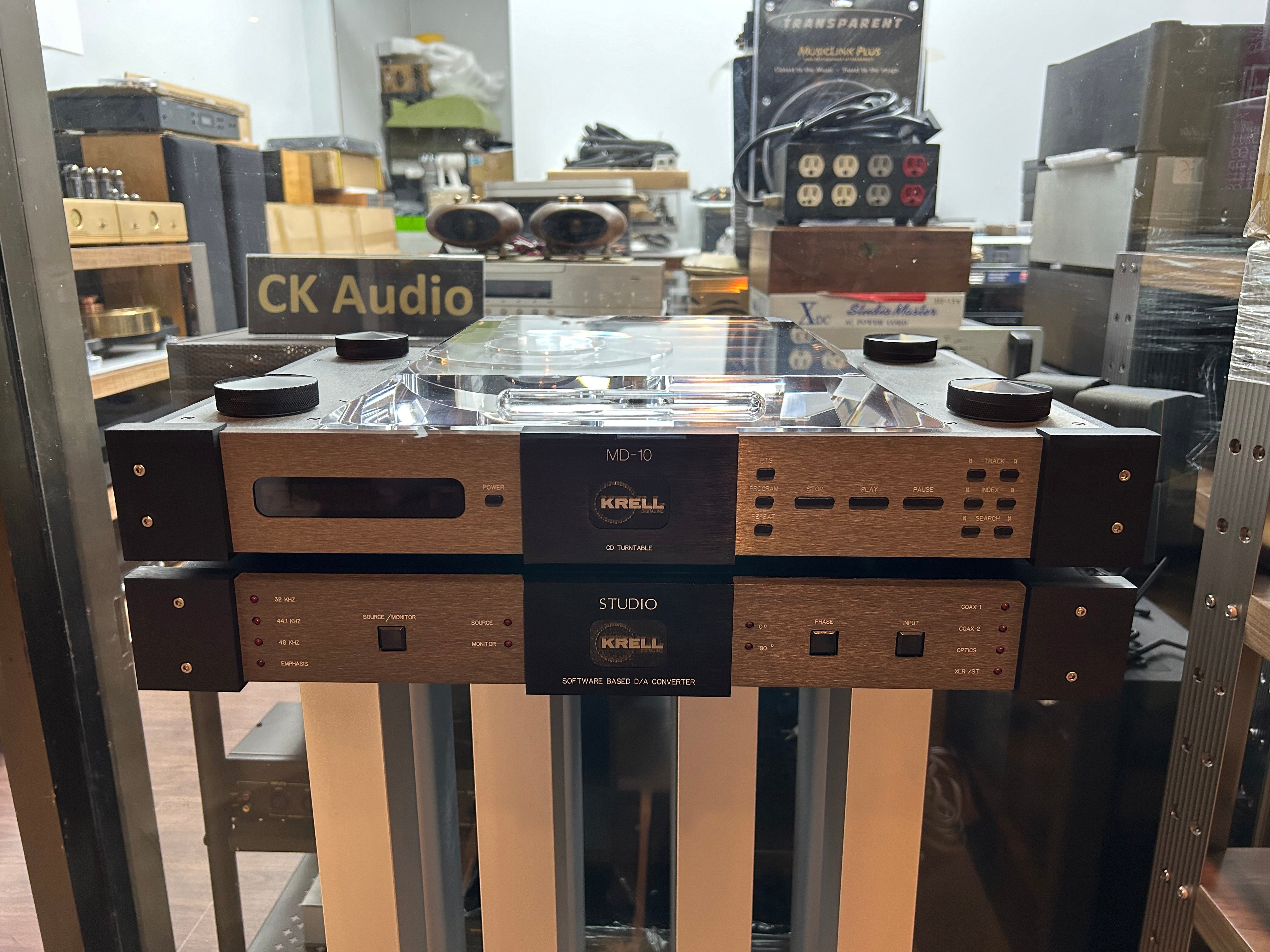 Krell MD10 + Krell Studio DAC – CK Audio Singapore